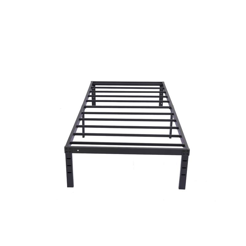 NNV 14" 3500 lbs Heavy Duty Bed Frame, Duty Steel Slat Metal Bed Frame - On Sale - Overstock ...